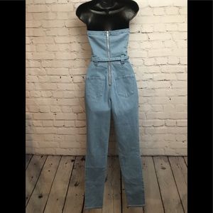 babyboo | Pants & Jumpsuits | Denim Jumpsuit | Poshmark